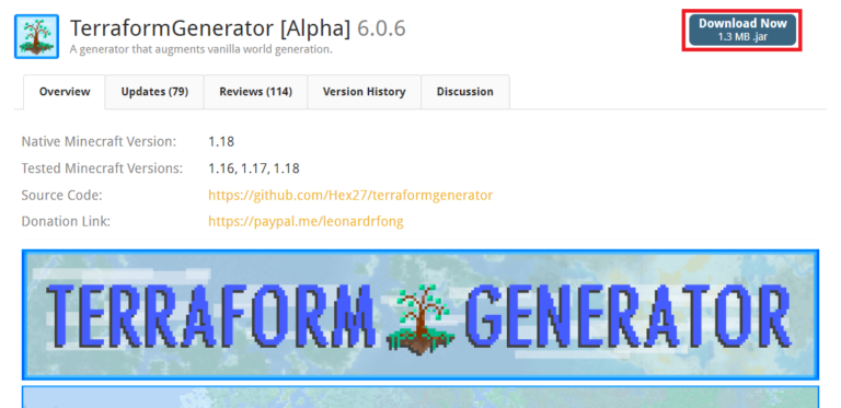 【プラグイン紹介】50種類以上のバイオームや建造物を生成できる【TerraformGenerator】 - 揚げポテほかほかクラフト